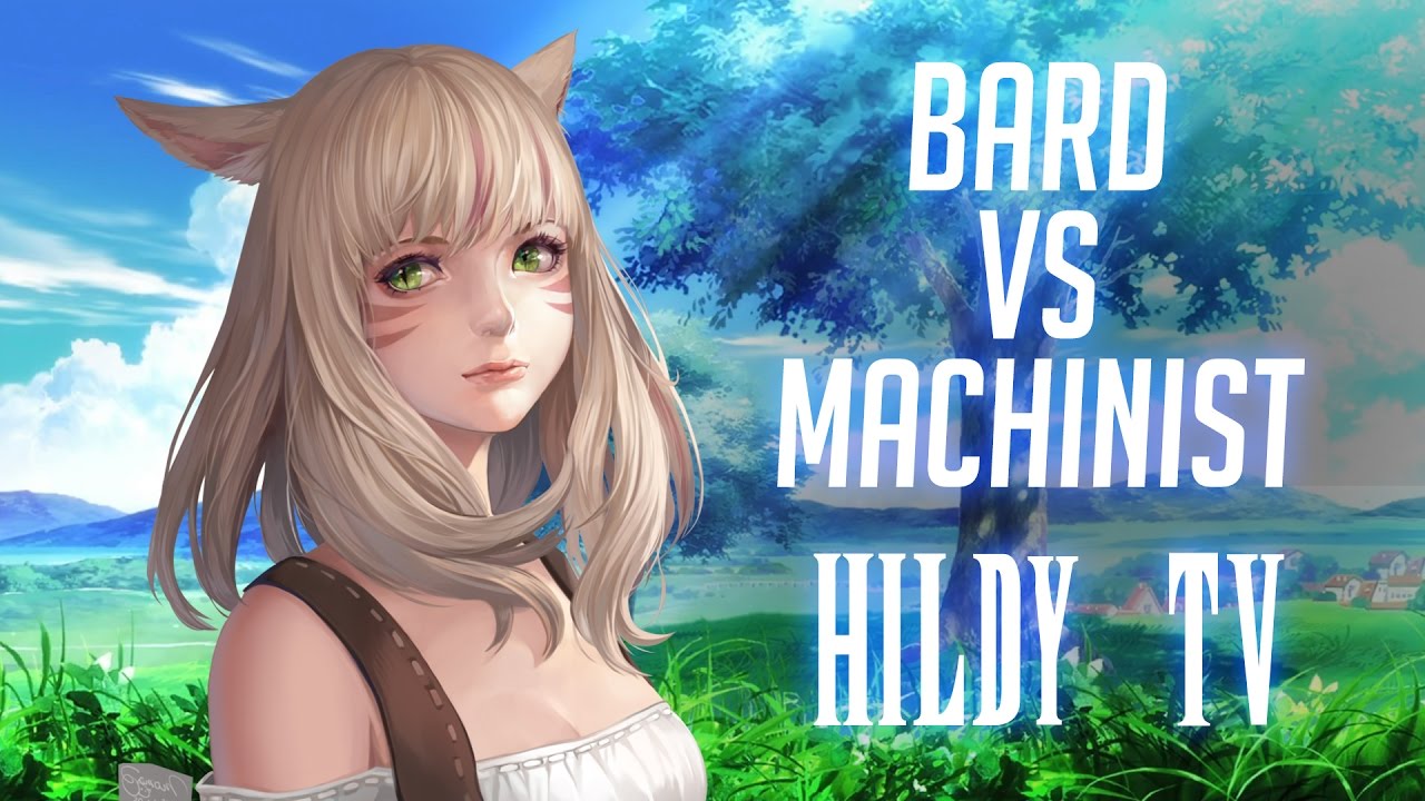 FFXIV - Bard vs Machinist rotation - YouTube
