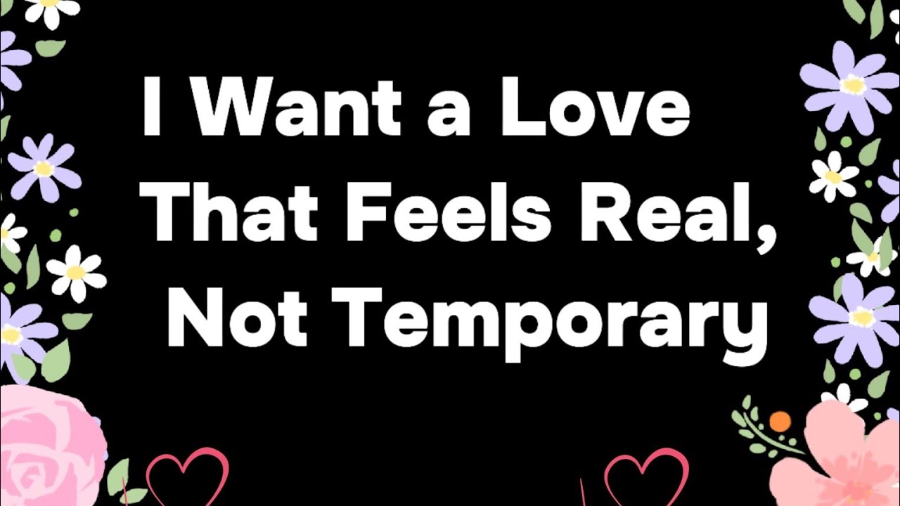 I want real love ️ - YouTube