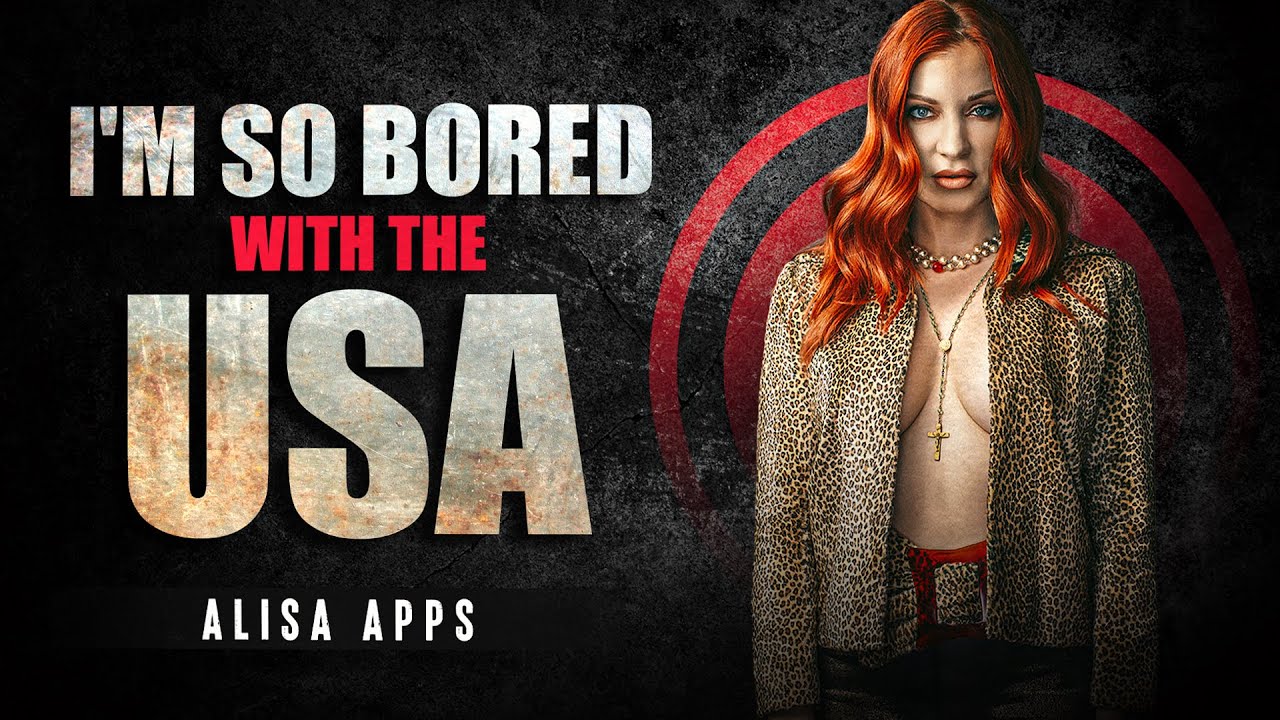 Alisa Apps - I'M SO BORED WITH THE USA [Official Lyric Video] - YouTube