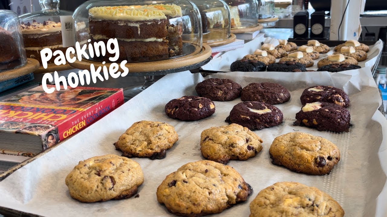 Packing Soft Cookies during Opening Shift - YouTube