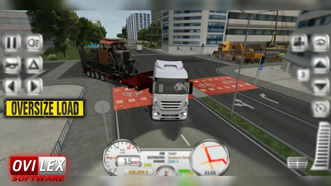 Euro Truck Evolution Ovilex - Mercedes-Benz Pulling A Train Trailer ...