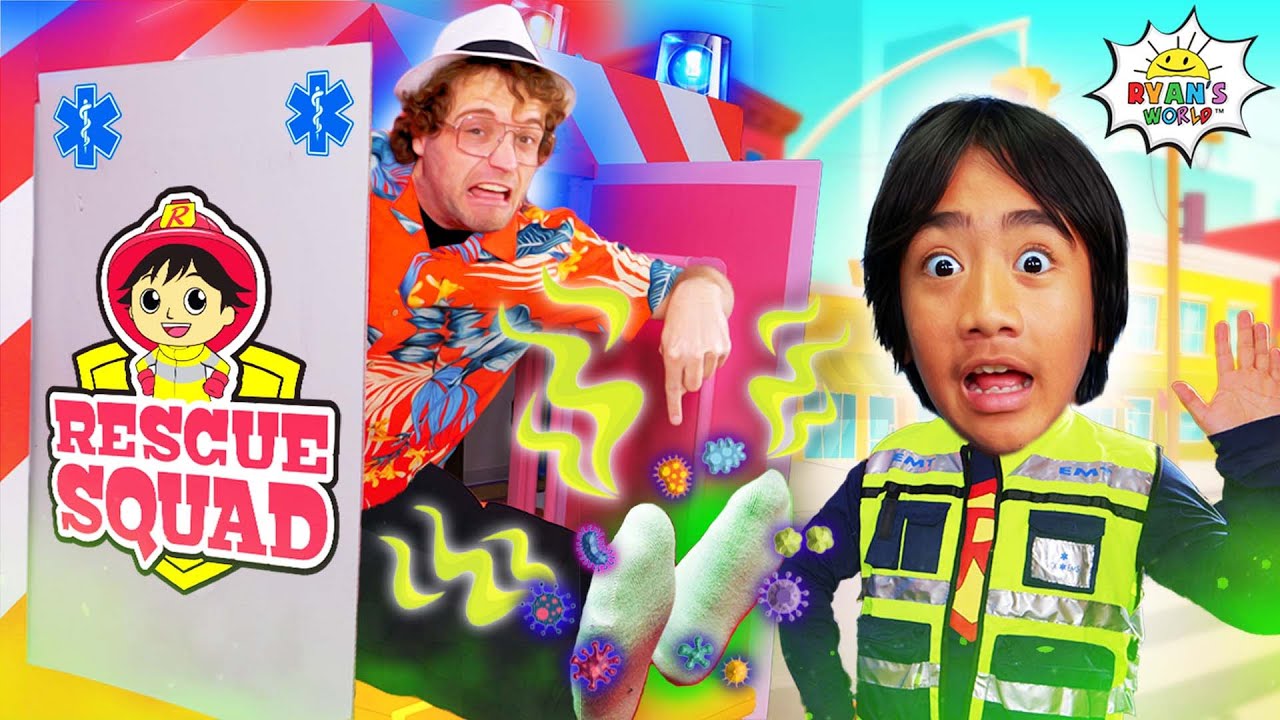 Ryan's Rescue Squad Saves the City! - YouTube