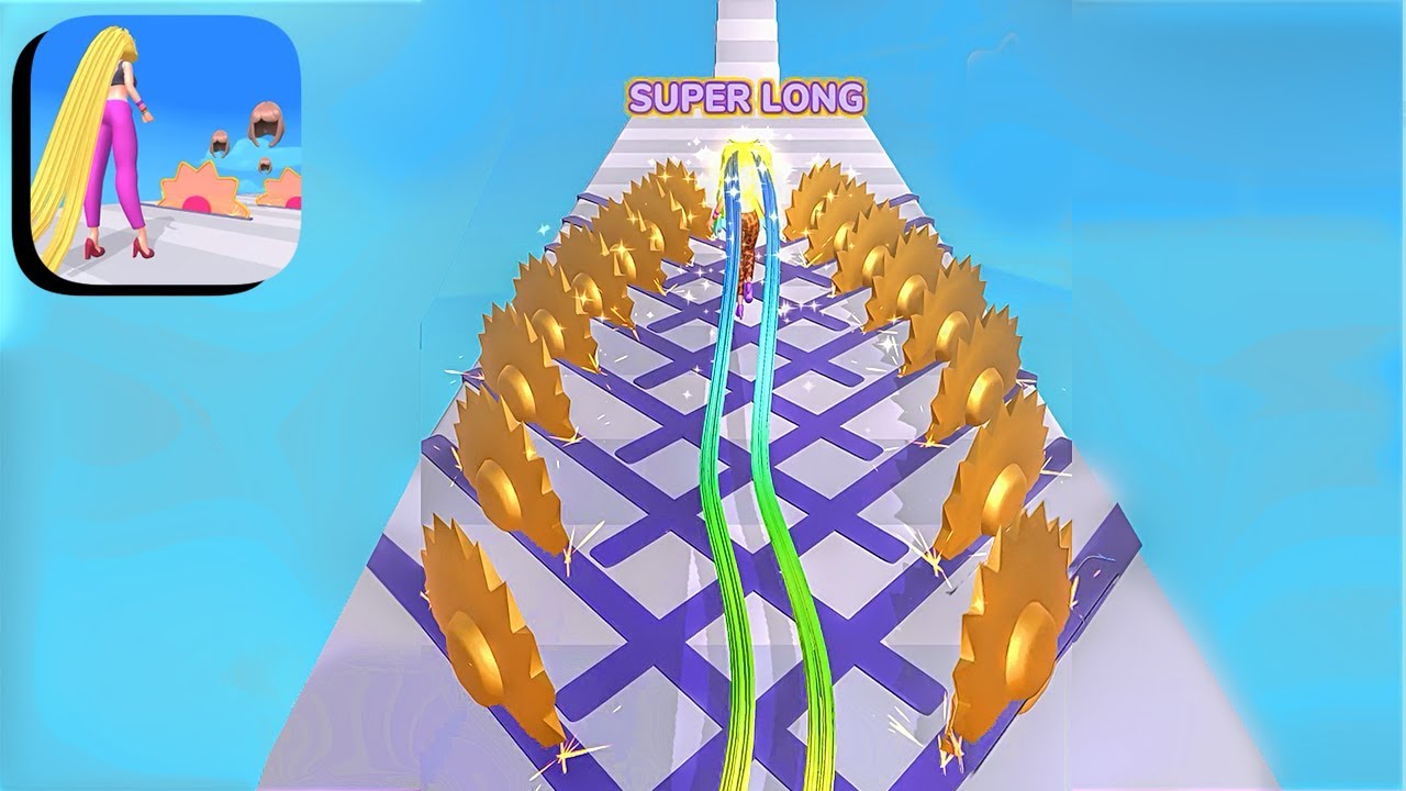 HAIR CHALLENGE GAMEPLAY | ALL LEVELS 89-90 - YouTube