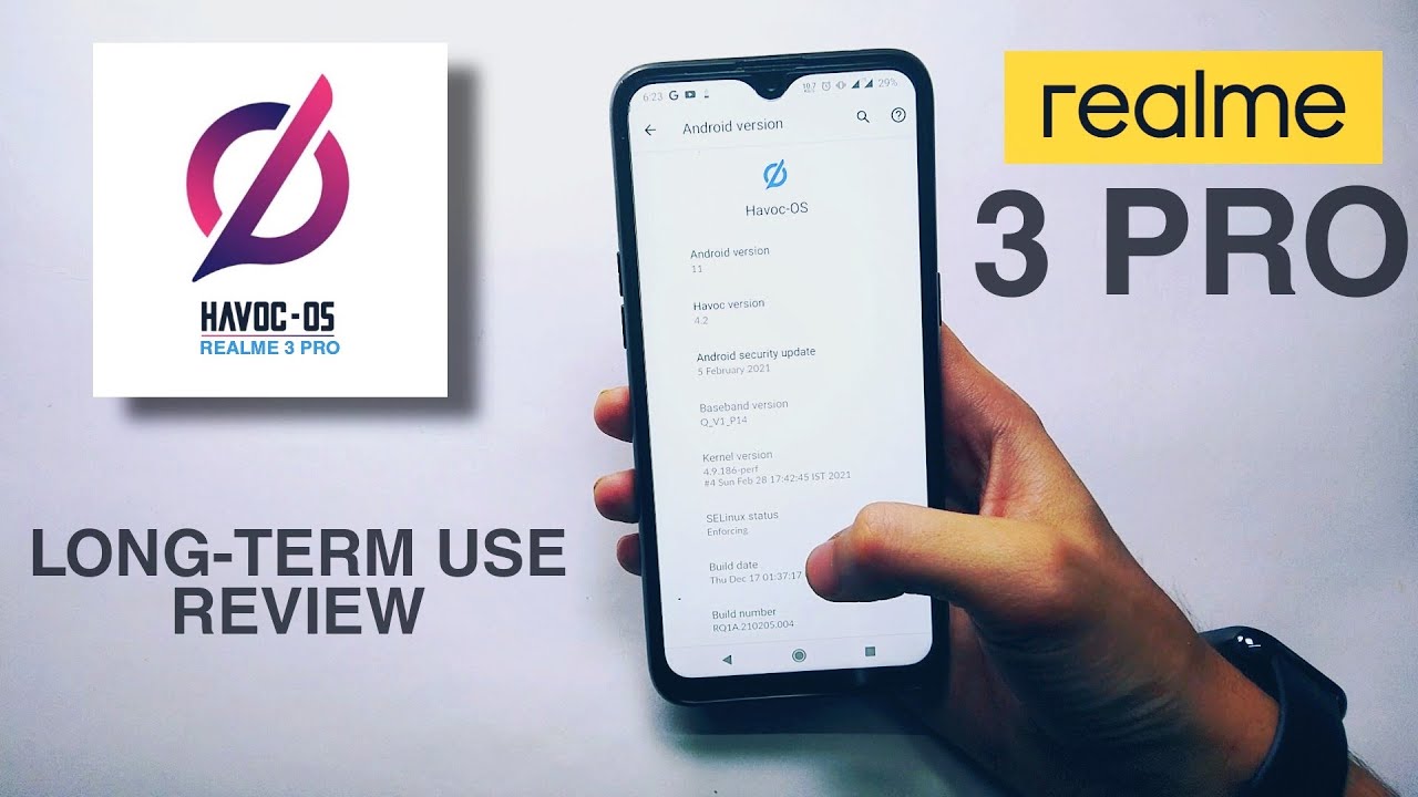 Havoc OS v4.2 Android 11 Long-term use review on Realme 3 Pro - YouTube