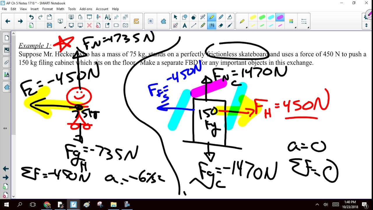 AP Vid 5.1 - Newton's 3rd Law, Systems of Objects, and the Basics of ...
