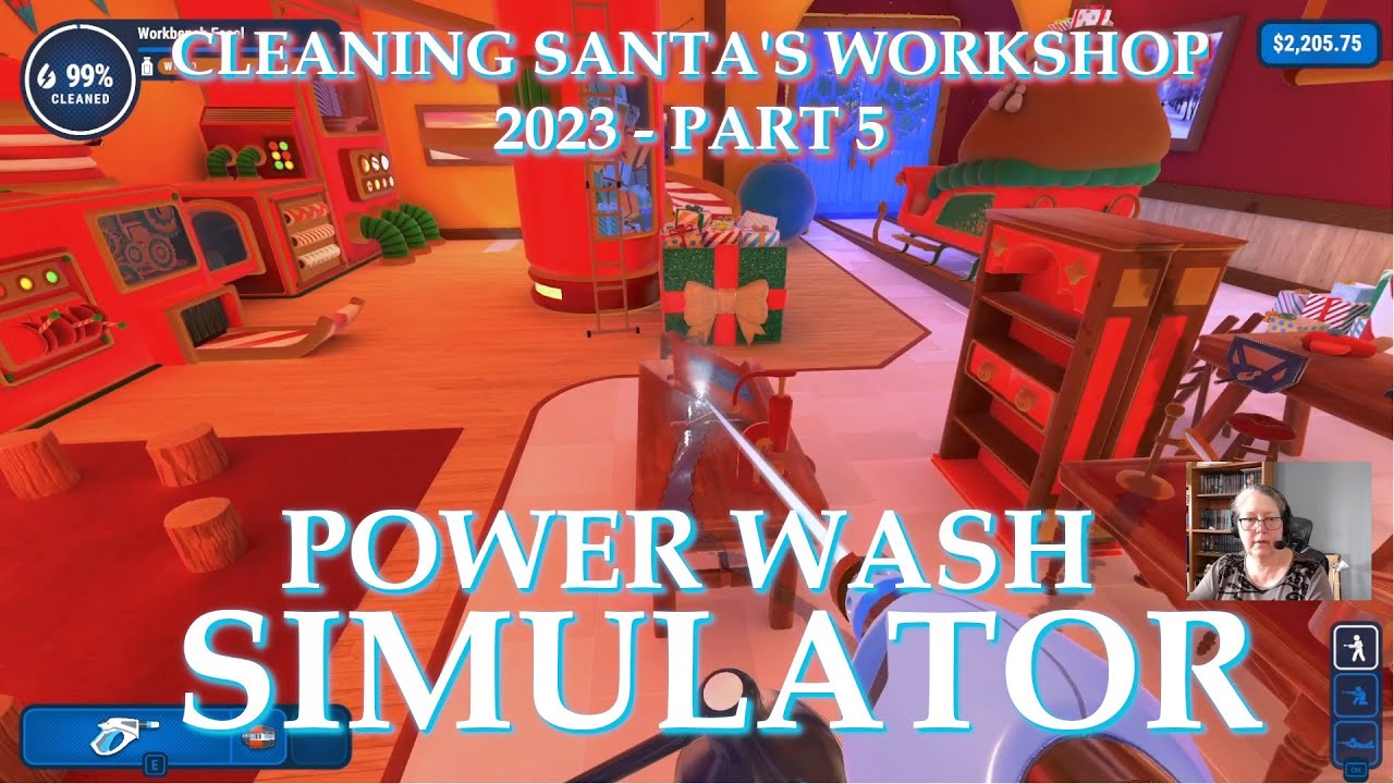 Power Wash Simulator: Clean Santa’s Workshop – Part 05: Finishing the ...