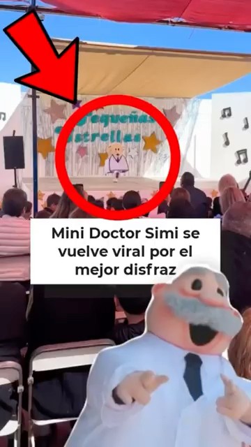 Mini Doctor Simi se vuelve viral por el mejor disfraz. 🇲🇽💉👨🏻‍⚕️ # ...