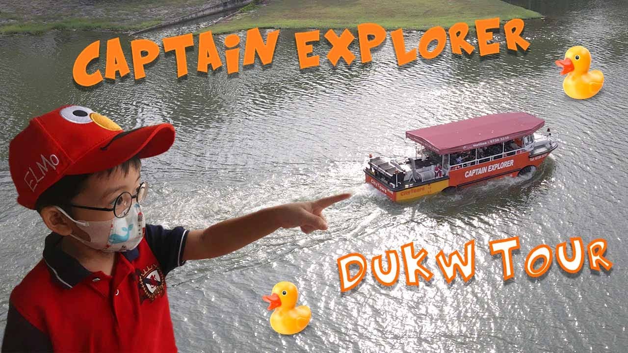 A boat or a Truck ?? Captain DUKW Tour | Rediscover Singapore - YouTube
