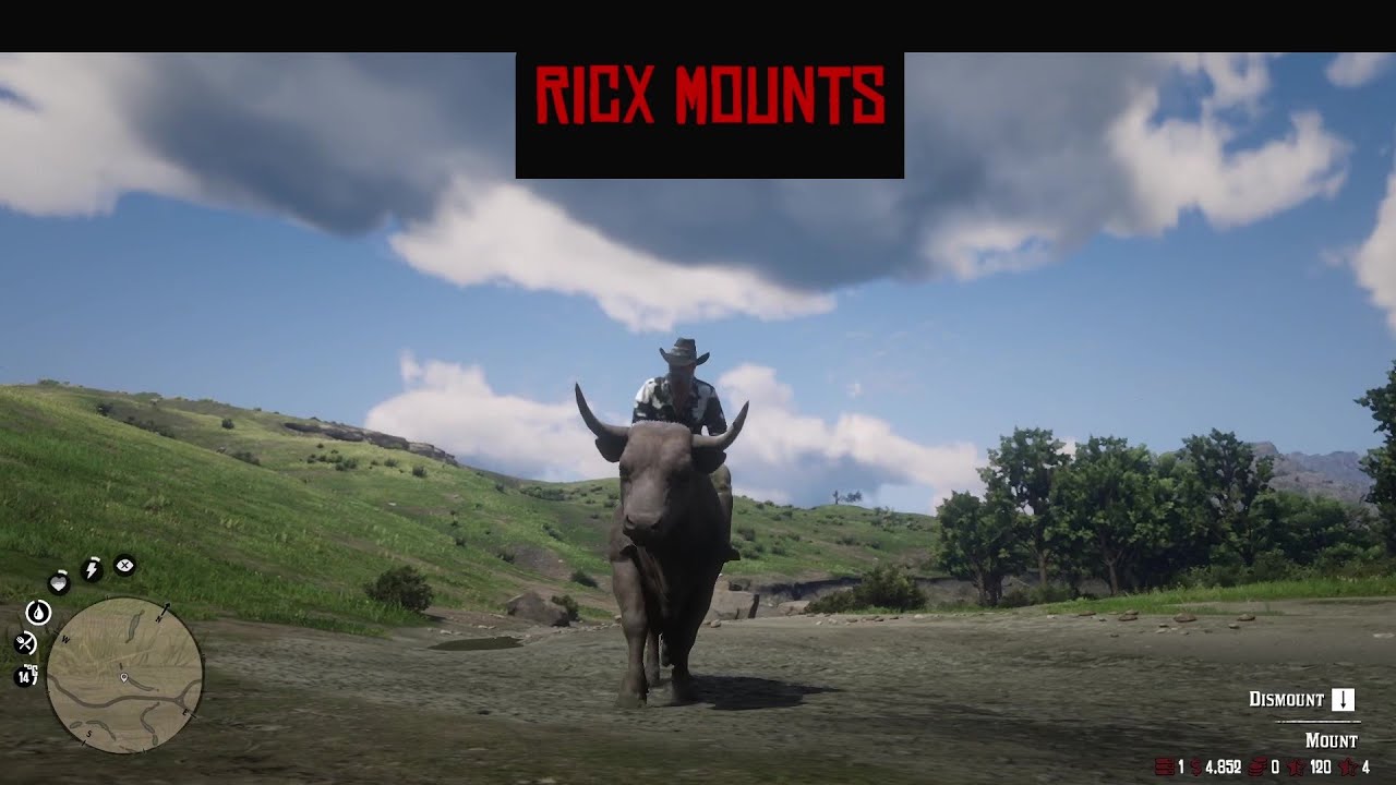 RedM Script - Bulls - RicX Mounts - YouTube