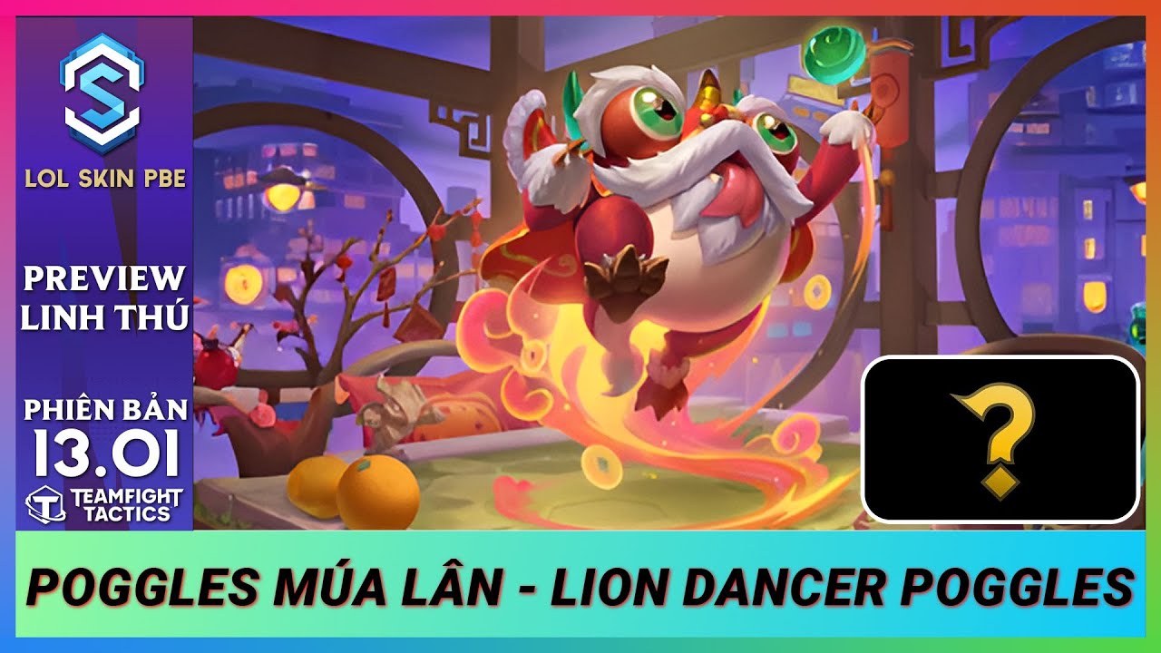 Linh Thú Poggles Múa Lân - Little Legend Lion Dancer Poggles | Astra ...
