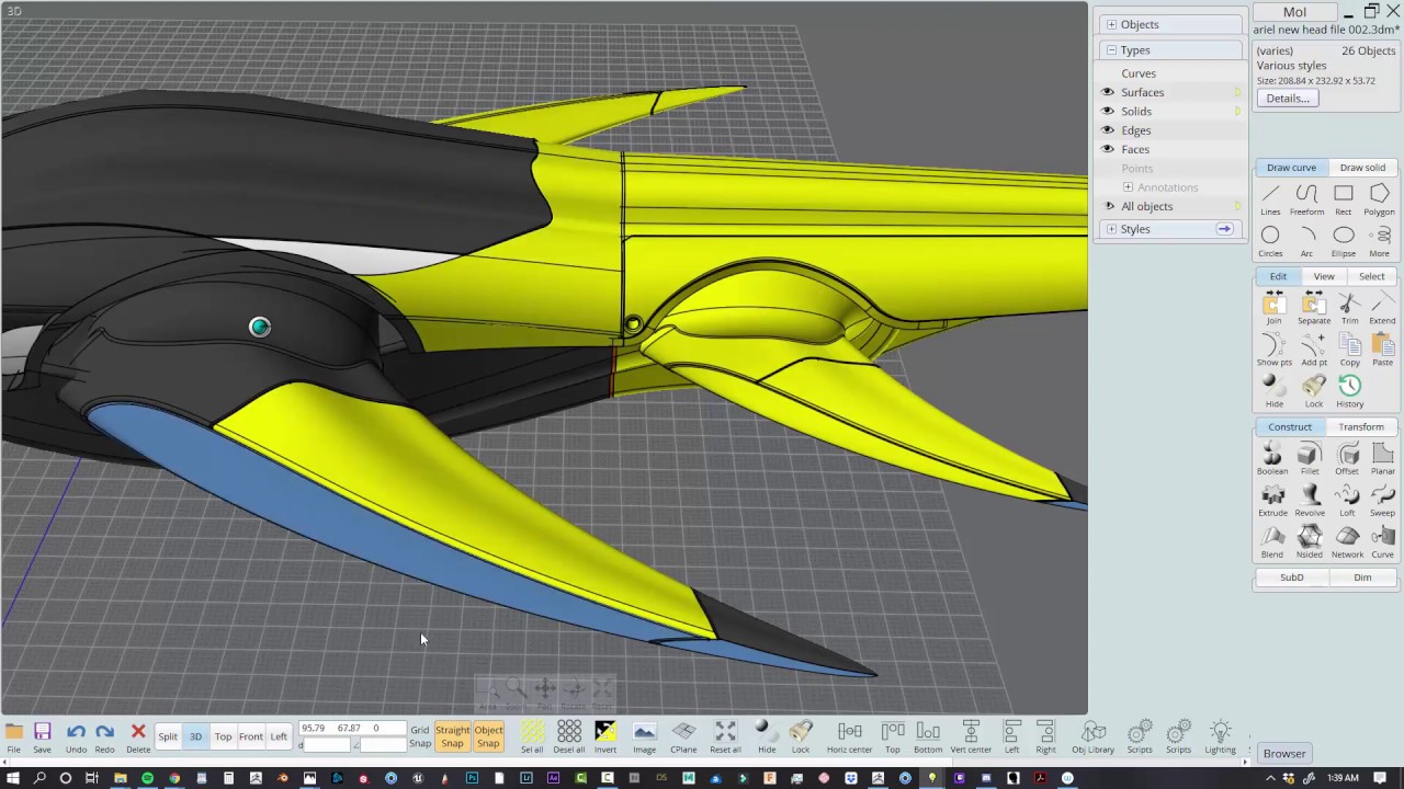 Forms from Ariel model - YouTube