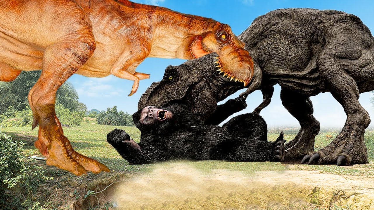 Monarch: Legacy of Monsters | Lion Vs T-rex | Jurassic Park Fan-Made ...