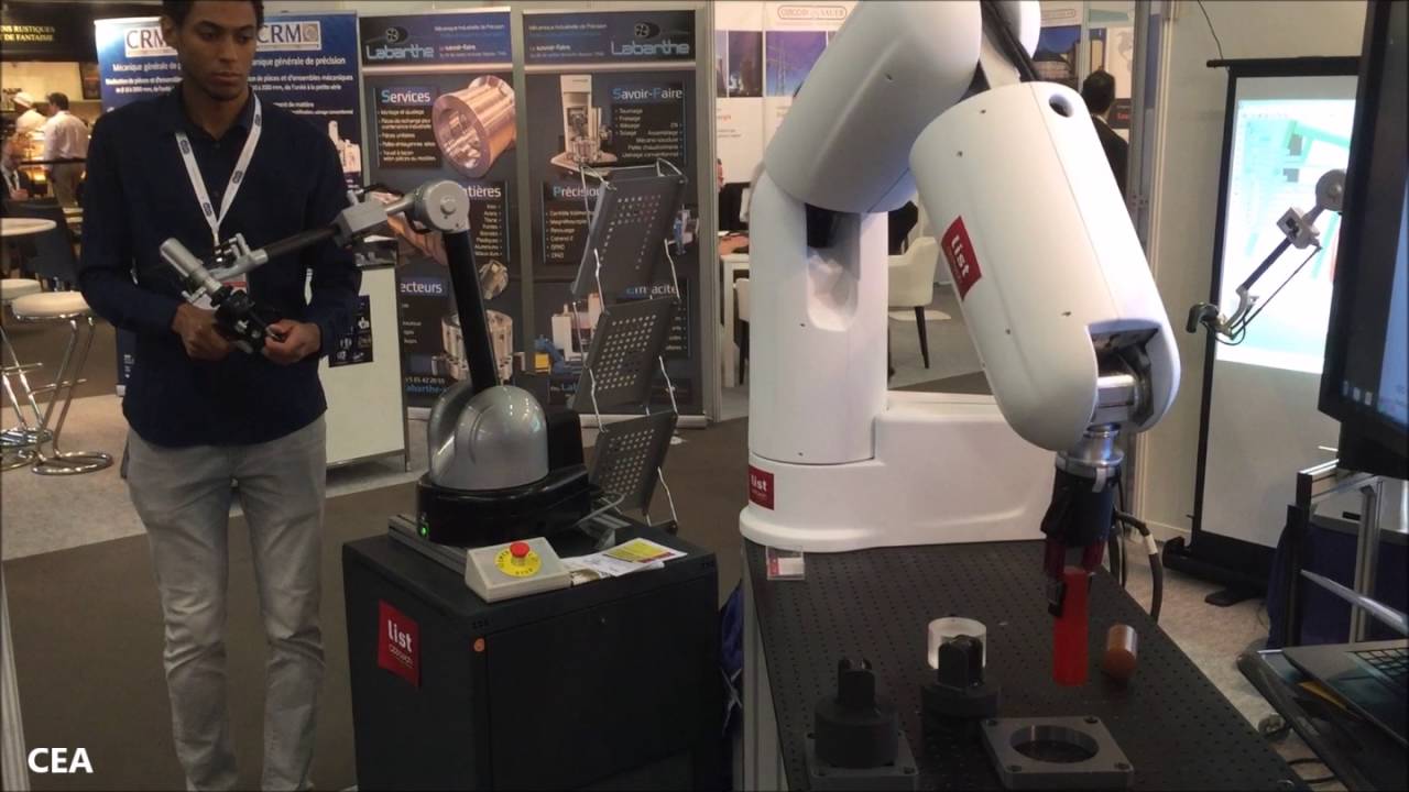 Remote Handling w/ Virtuose Master Arm - YouTube