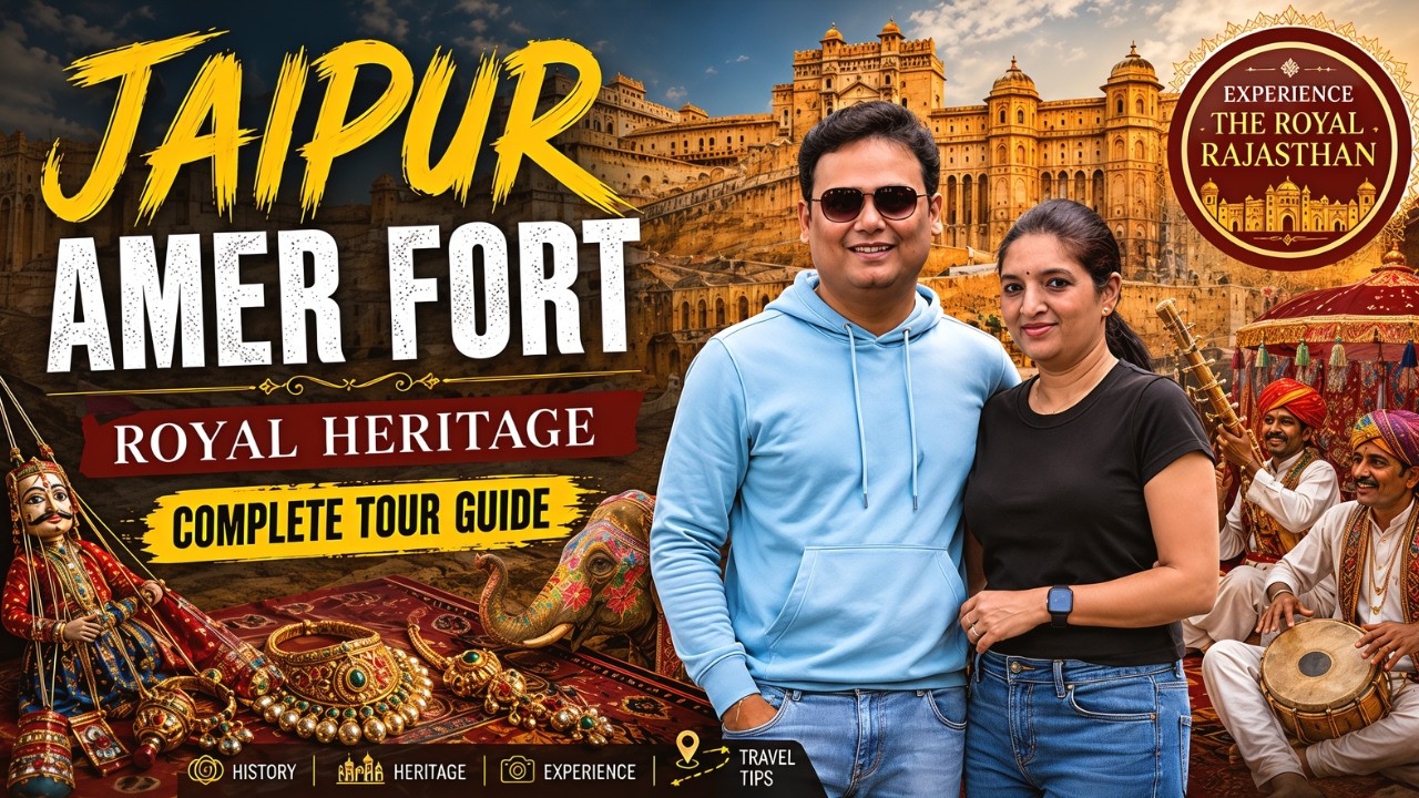 The Royal legacy : Inside Jaipur's Amer Fort | Amber Palace | Telugu ...