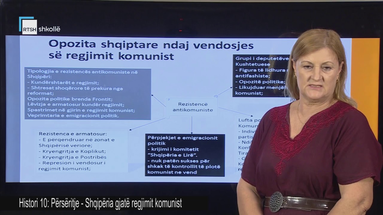 Histori 10 - Përsëritje: Shqiptarët gjatë regjimit komunist - YouTube