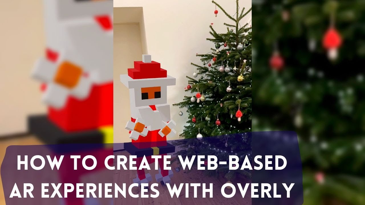 How to Create Web-Based Augmented Reality Experiences with Overly - YouTube