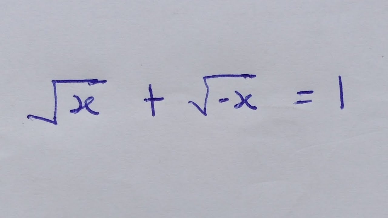 Ukrainian Olympiad Math | Interesting surdic equation | #maths # ...