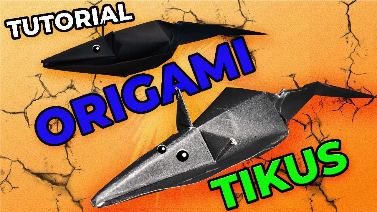 Tutorial Origami Tikus: Cara Membuat Tikus Kertas dengan Mudah - YouTube