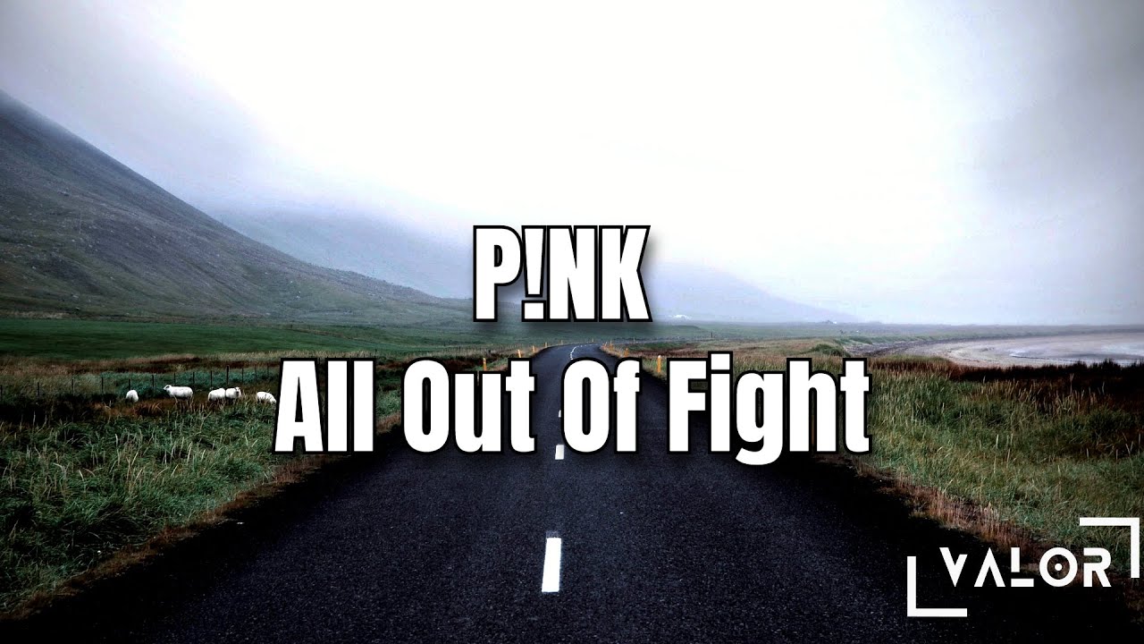 P!NK - All Out Of Fight (lyrics) - YouTube