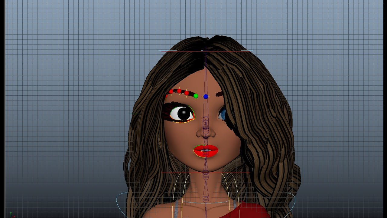 Advanced Skeleton面部绑定|face rig - YouTube