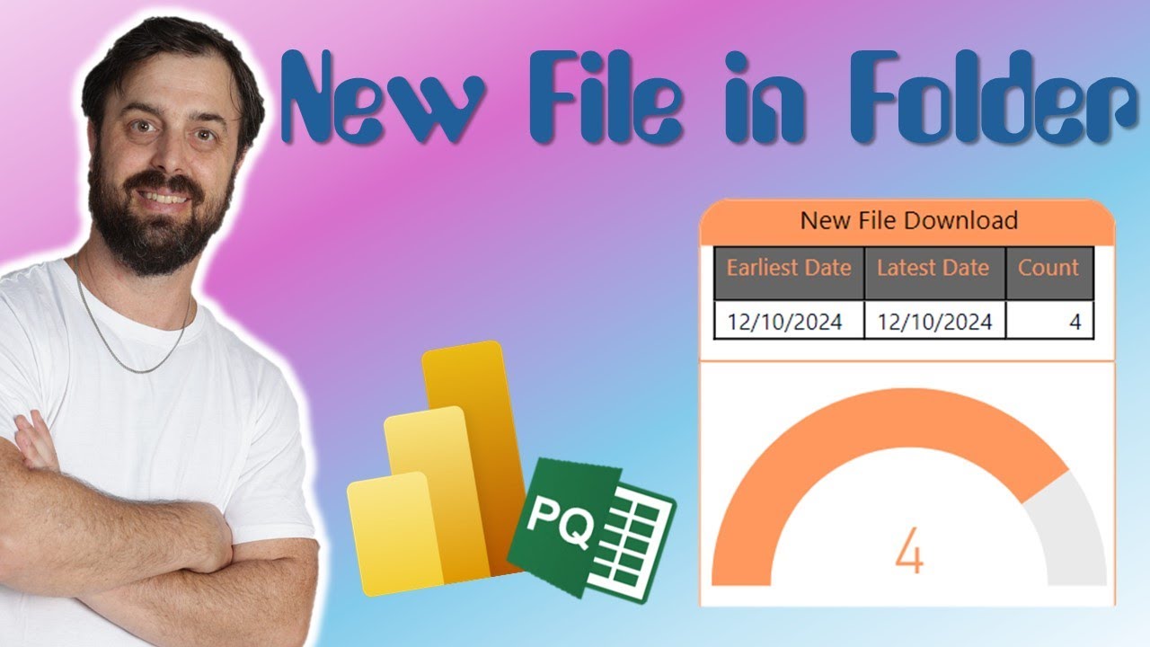 Power BI - New Files In Folder - YouTube