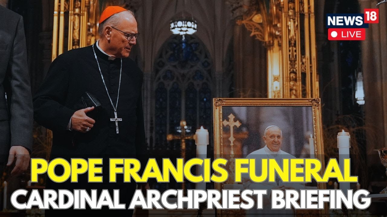 LIVE: Cardinal Rolandas Makrickas Briefs Media On The Pope Francis ...