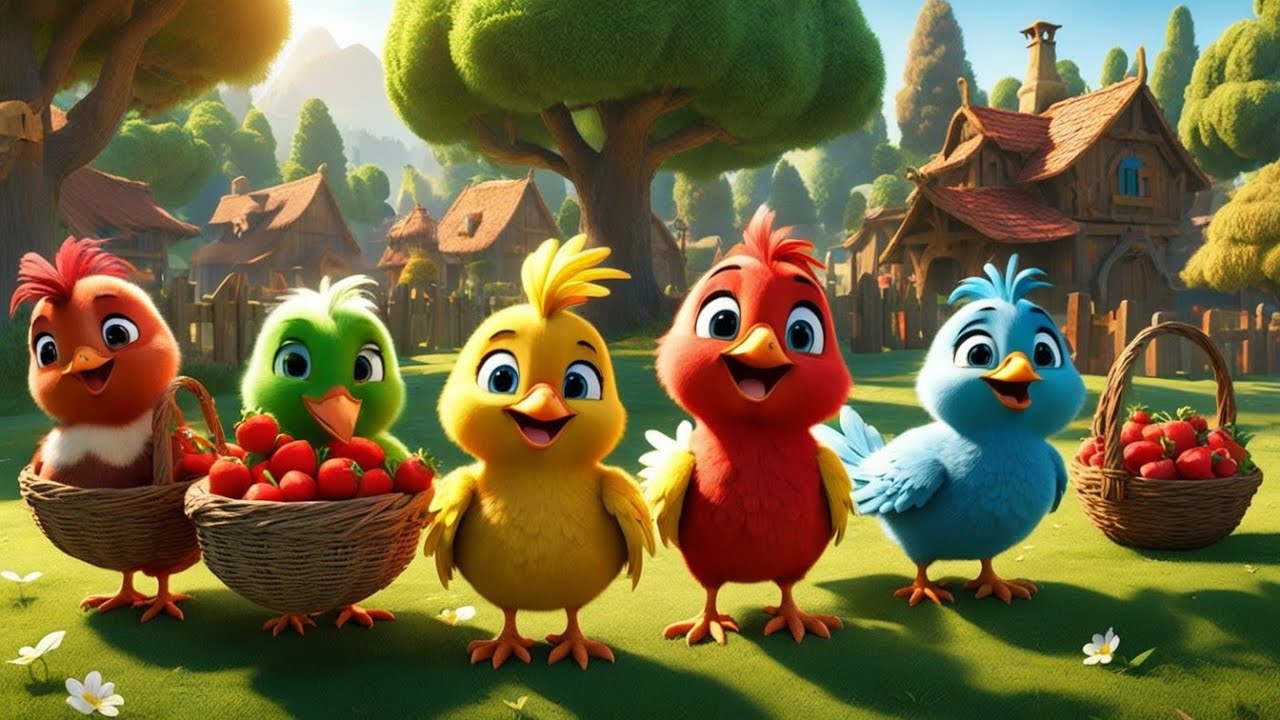 "Chick, Chick, Hooray!"The magical worlds of Colours | Kids rhyme ...