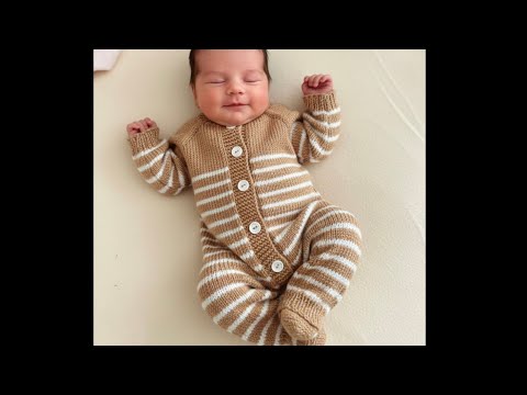 Minik Kalpler İçin Sıcacık En Kolayından Yenidoğan Tulum✅newborn rompers