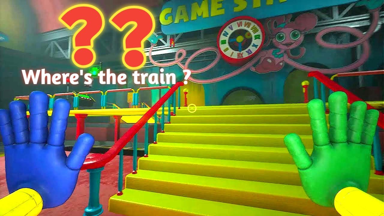What if I lose the train 😬😘😂 [Poppy Playtime Chapter 2] - YouTube