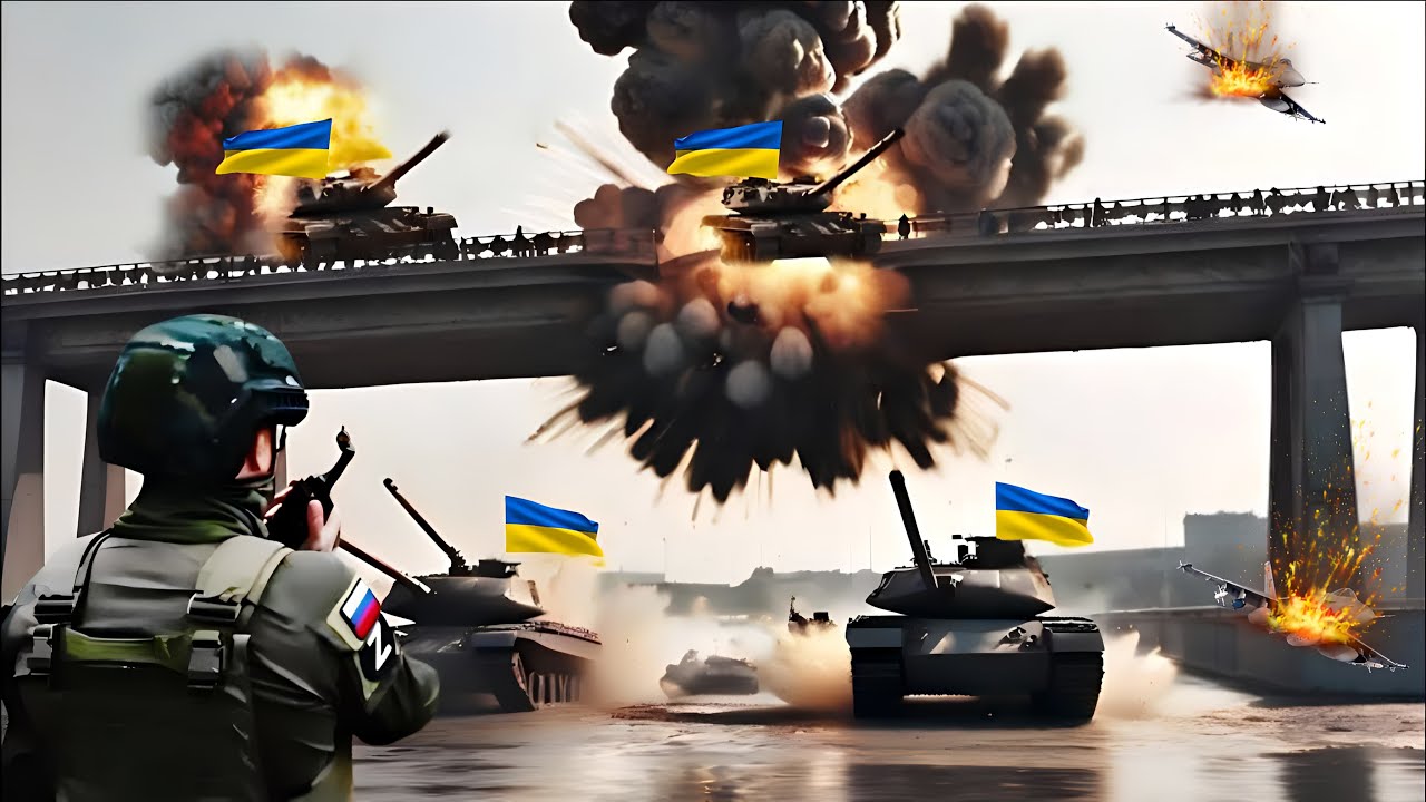 Amazing! Russian Special Forces Destroy Dozens of Ukrainian M1 Abrams ...