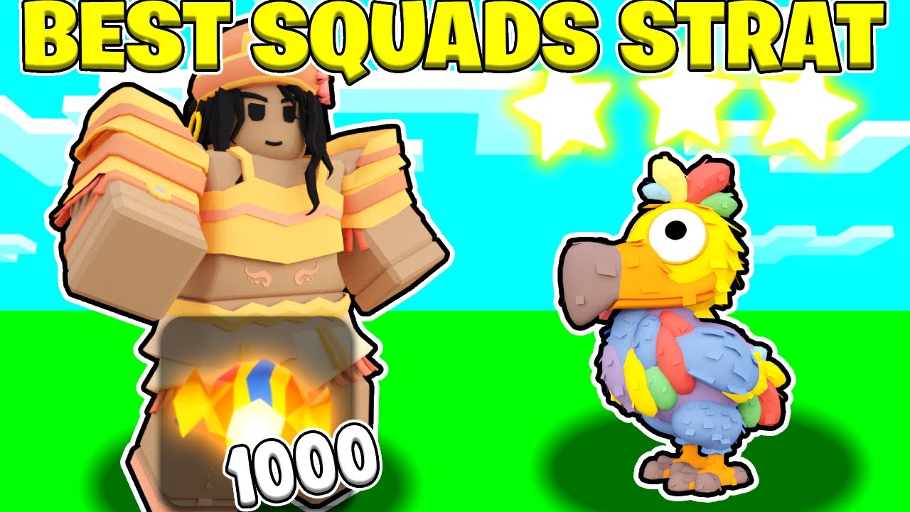 The BEST STRATEGY For ROBLOX BEDWARS SQUADS... - YouTube