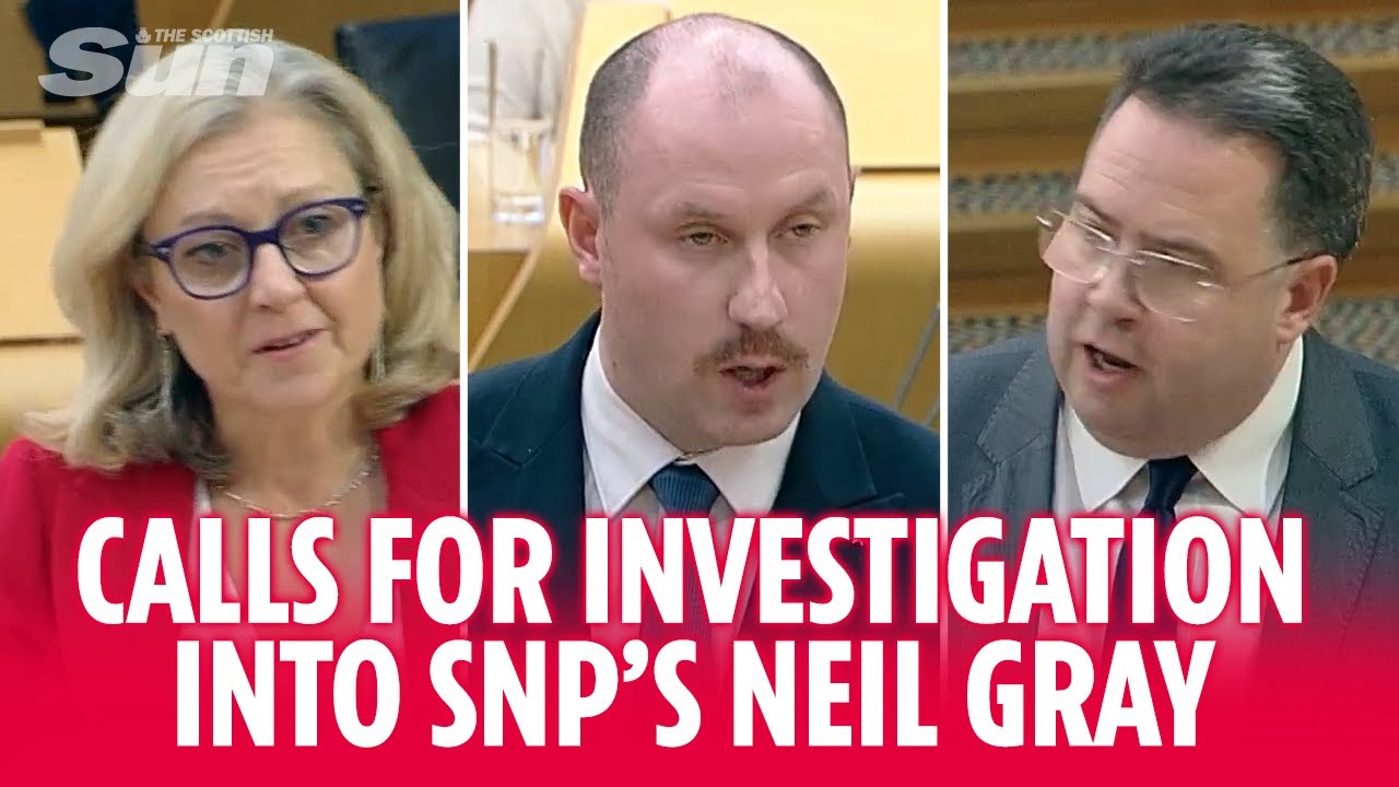 SNP APOLOGY: Calls for investigation into Neil Gray for using ...