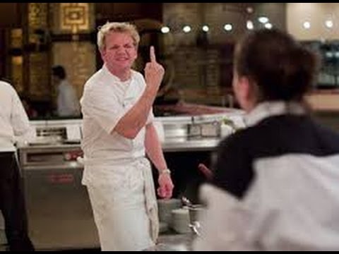 Gordon Ramsay Swear Montage #2 ( Hell's Kitchen ) - YouTube