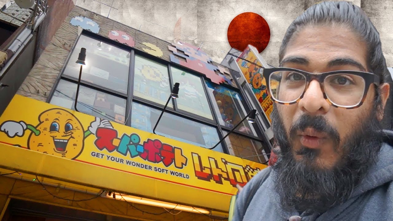 JAPAN'S RETRO VIDEO GAME HEAVEN! - Super Potato Nagoya - YouTube