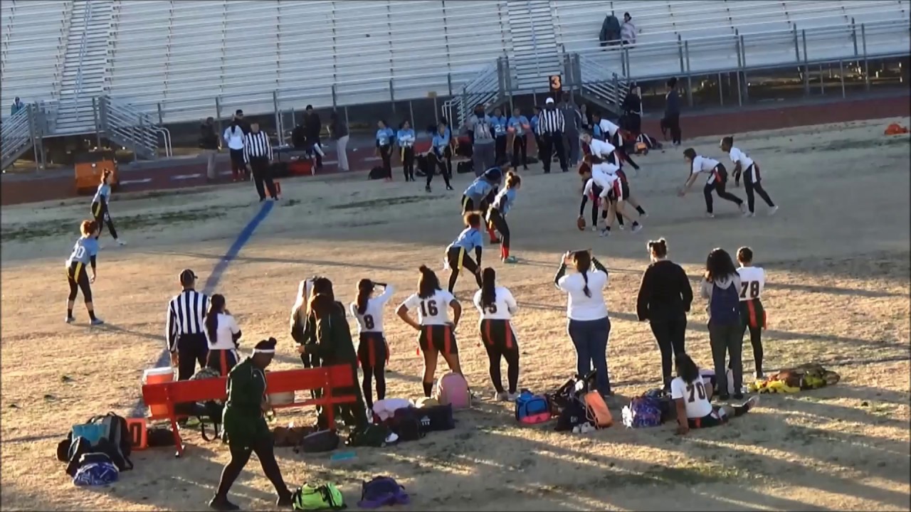 2016 2017 Mojave Flag Football JV Highlight Video - YouTube