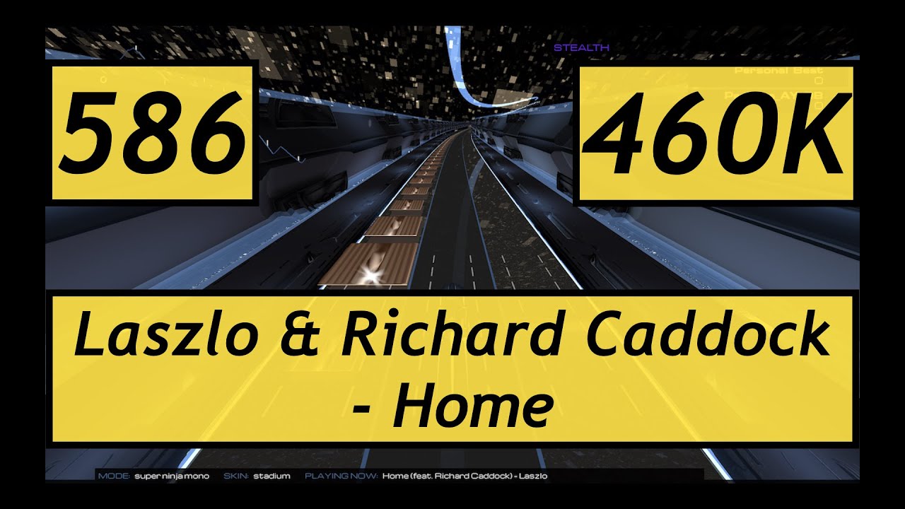 Audiosurf 2 Ep. 586: Laszlo - Home (feat. Richard Caddock). 460K score ...