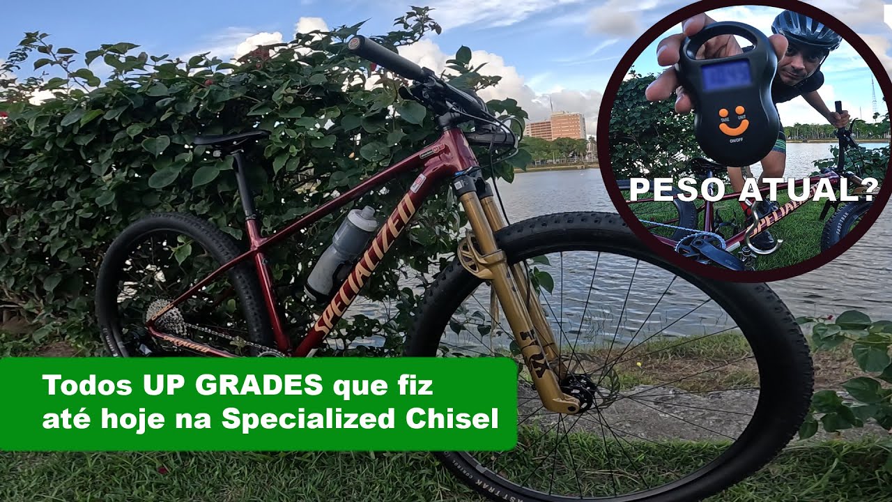 Specialized Chisel tunada? Todos upgrades com suspensão Fox Kashima 32 ...