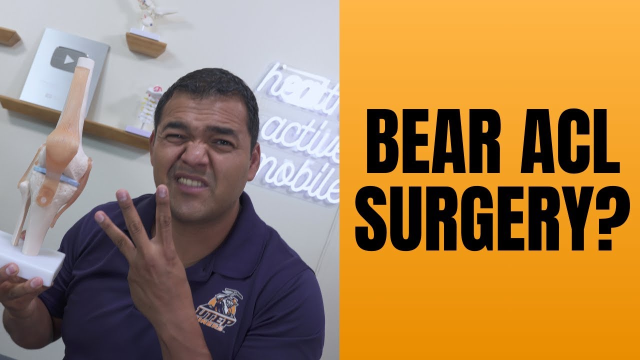3 Reasons Why a BEAR ACL Surgery Won't Help in the Long Term - YouTube