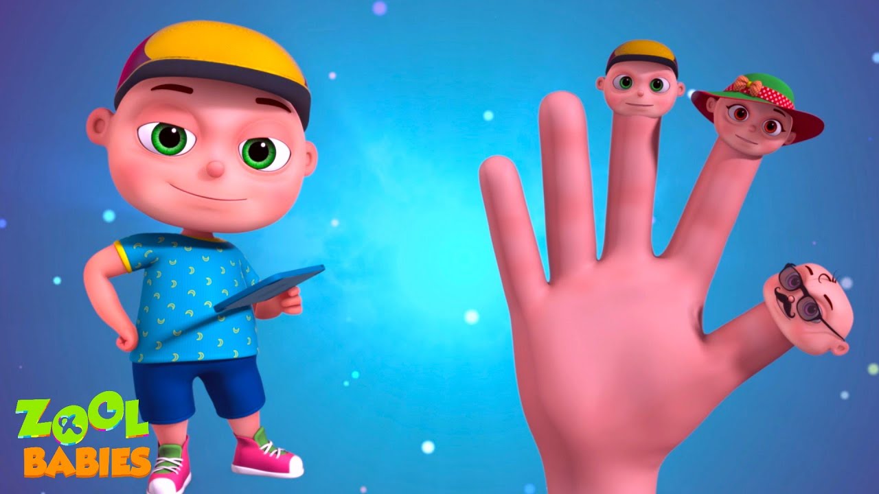 Zool Finger Family Song | Nursery Rhymes & Kids Songs | Zool Babies ...