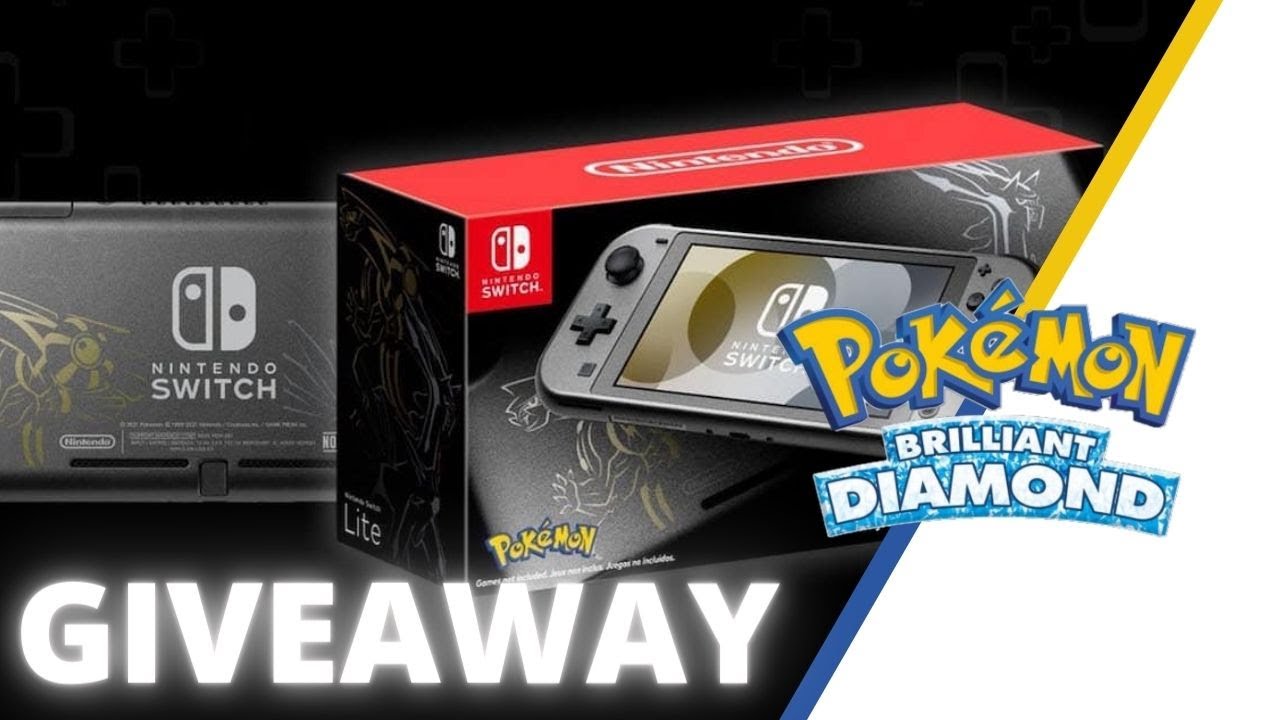 GIVEAWAY - Pokémon Brilliant Diamond & Shining Pearl Switch Lite ...