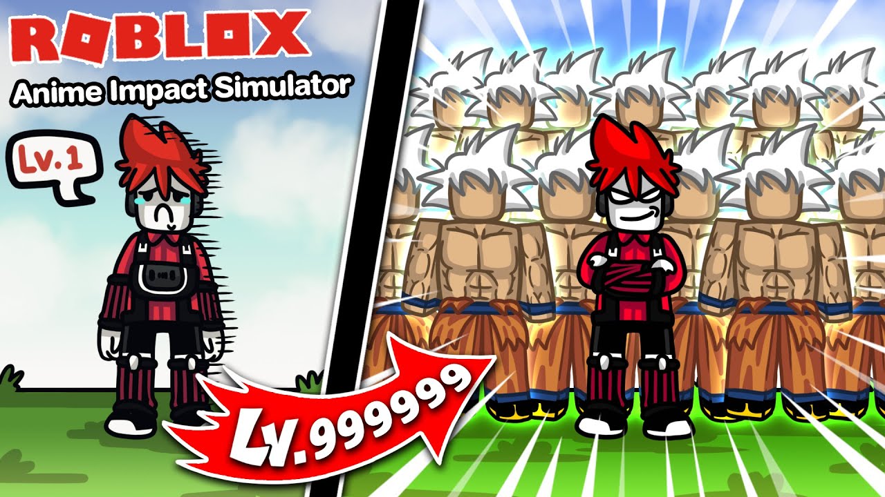 Roblox : Anime Impact Simulator! เหล่ากองทัพอนิเมะระดับเทพ กับ ฉันที่ ...