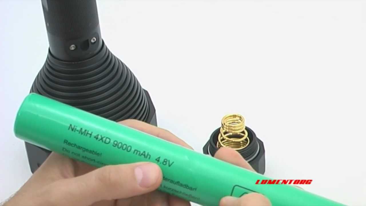 LED LENSER X21R - YouTube