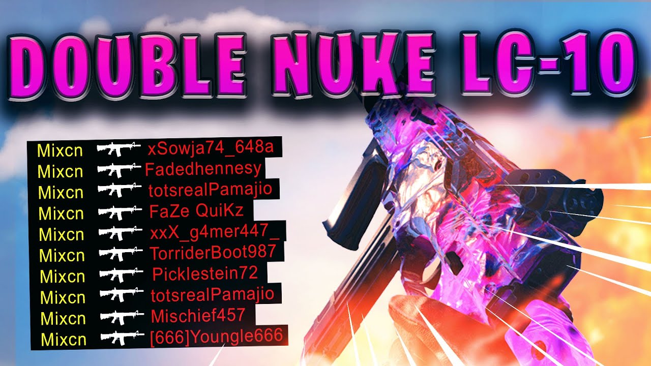 106-3 DOUBLE NUKE w/ LC-10 | MOST OP GUN in Call of Duty Cold War - YouTube