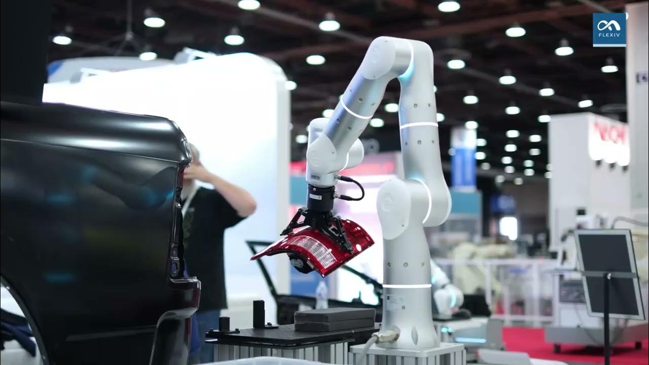 Force-controlled end effector assembling taillight | Flexiv Robotics | GRAV Enhanced Robot ...
