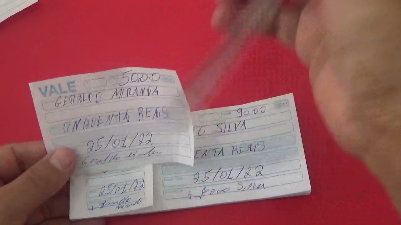 COMO FAZER PREENCHER UM VALE PARA SEU FUNCIONÁRIO - YouTube