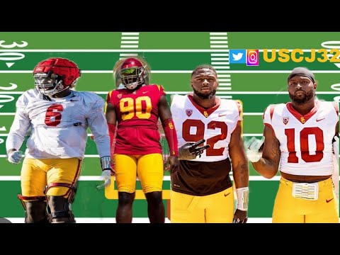 MEET USC NEW DEFENSIVE LINE (USC FOOTBALL) - YouTube