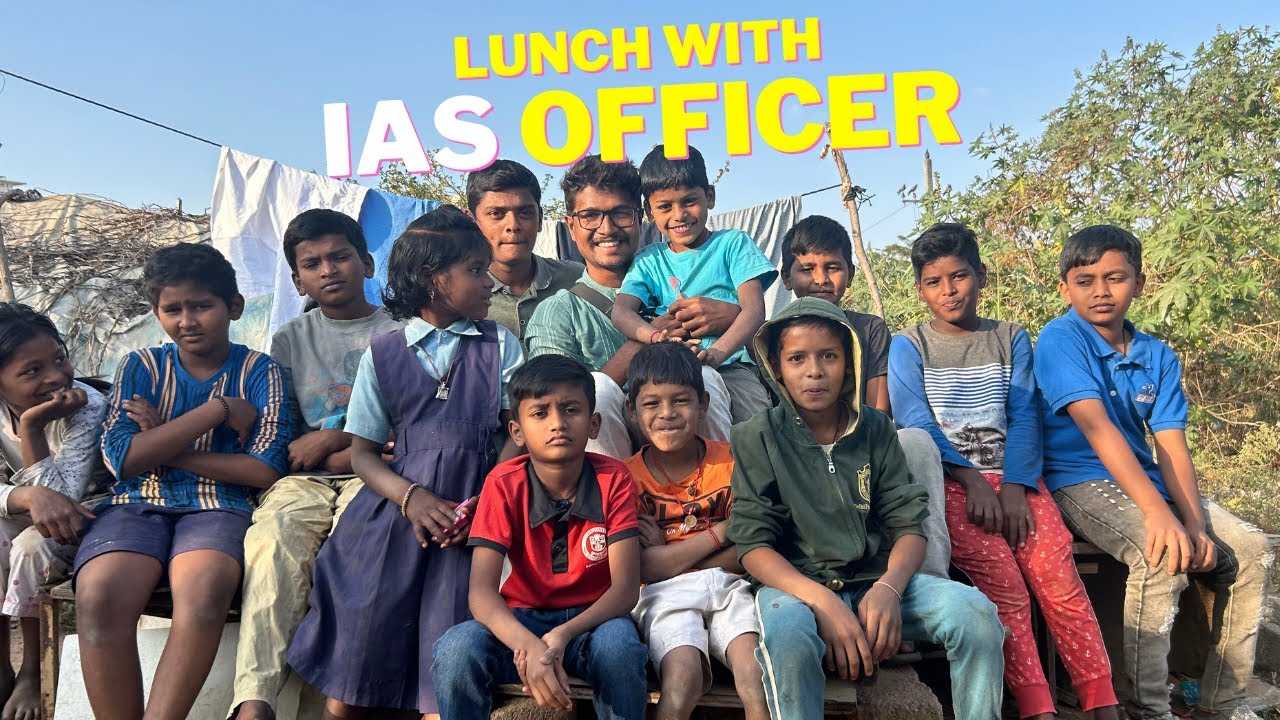 INSPIRING HUMAN - Lunch with 16 YEAR OLD IAS OFFICER | Slums Of ...
