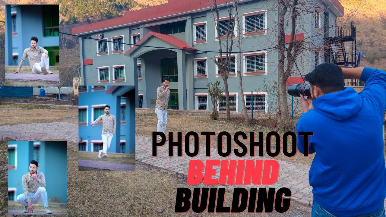 Photoshoot Behind the Building | How to Take Best Photos Behind the Building | Full Posing Guide ...
