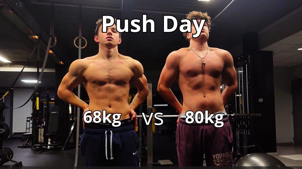 Push Day// 100Killos au bench à 17ans!! - YouTube