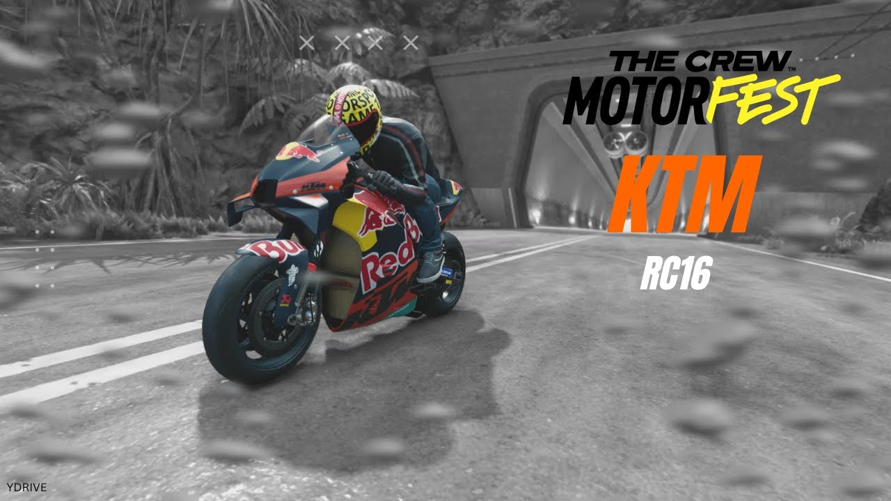 KTM RC16 with Akrapovič Exhaust - The Crew Motorfest - YouTube